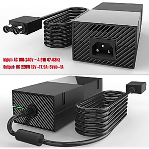 Power Brick for Xbox One, Prodico Power Supply AC Adapter Replacement for Xbox One Console