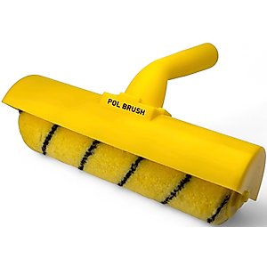 10-Inch Ceiling Paint Roller with Shield – European Premium Universal – Splatter-Free Painting for Ceilings & Walls – Ideal for Paints, Varnishes and Primers