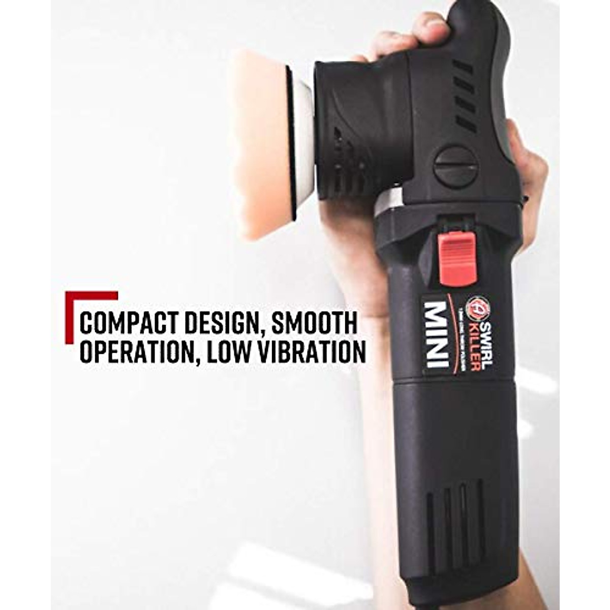 Adam’s Swirl Killer 12mm Car Buffer Polisher Kit - Orbital Polishing Paint Correcting Buffer Tool - Car Scratch Remover, Correcting Polish - Use Post Car Wash Clay Bar & Pre Wax or Ceramic Coating