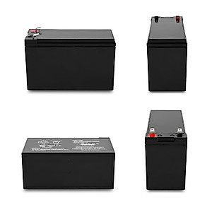 Casil 12v 7.2ah Rechargeable Battery - APC UPS Replacement Battery for SMT750US, SUA750, SMT750, (RBC48), UPS Batteries, 12V 7.2Ah Deep Cycle Batteries with F2 Terminal 2 Pack
