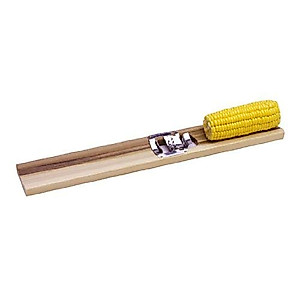 Norpro Wood Corn Cutter and Creamer, One Size, As Shown