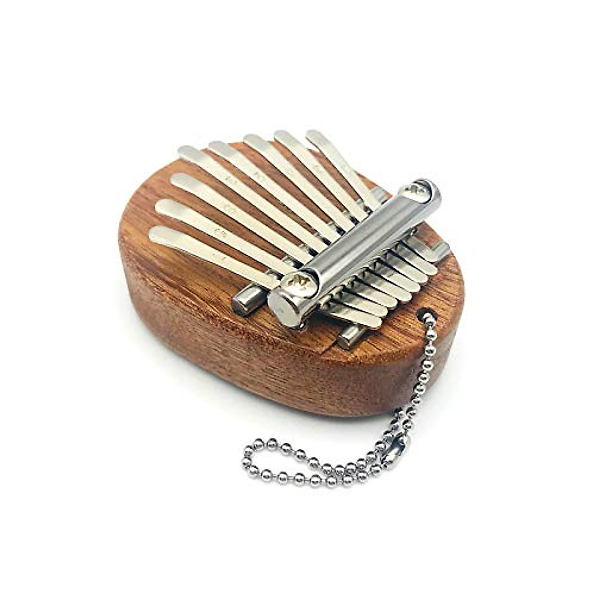Deoukana 8 Key Mini Kalimba Exquisite Finger Mini Thumb Piano Marimba Musical Accessory Pendant Gift