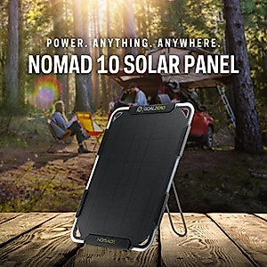 Goal Zero Nomad 5 Solar Panel, Small, Lightweight, 11500 BT204