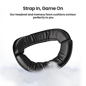 KIWI design K4 Comfort Head Strap Accessories for Meta/Oculus Quest 3/3S, Non-Battery Lightweight Head Strap