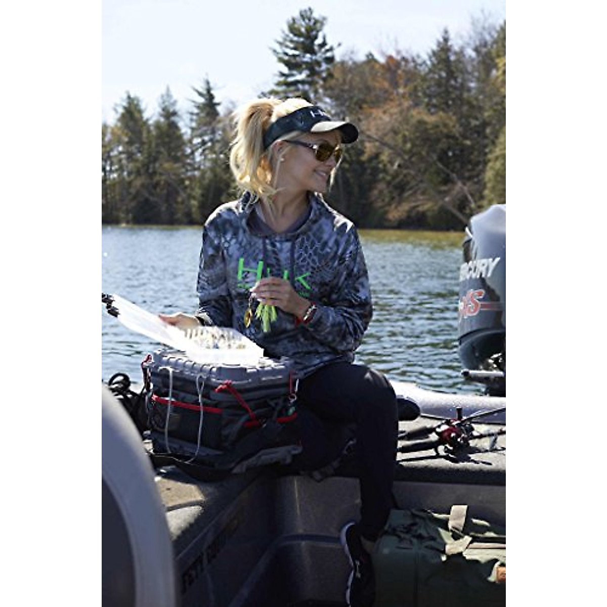 Plano Tackle Storage, KVD Signature Series 3700 Size Tackle Bag, Includes 5 Stowaway Tackle Storage Boxes, No-Slip Molded Bottom Design, Premium Tackle Storage, Black/Grey/Red (PLAB37700)