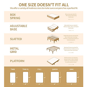 KOANTTI Queen Mattresses,14 Inch Queen Size Mattresses in a Box,Memory Foam Hybrid White & Black Mattress with Provide Support and Improve Sleep Mattresses,Pressure Relief,Medium Firm.