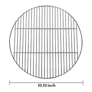 Fire Pit Cooking Grate Accessory for Solo Stove Bonfire 19.5 Inch, Stainless Steel Grill Grate for Bonfire Fireplace Tools