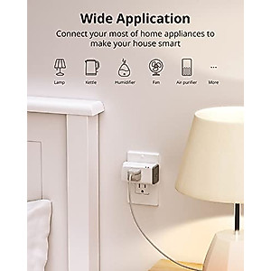 SONOFF S31 Lite 15A Zigbee Smart Plug ETL Certified, Works with SmartThings, and Amazon Echo Plus, Hub Needed for Amazon Alexa 4-Pack