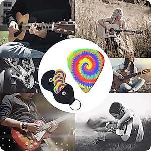 Custom Guitar Picks 6-180 pack Personalized Guitar Picks Set Design Photo Text Name 0.71mm Thin, Electric Guitar Bass Ukulele Accessories Memorial Gift for Men Women (0.71mm Double Sided Printing)