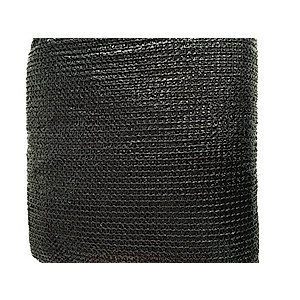 E.share 40% Black Shade Cloth Taped Edge with Grommets UV 10ft X 20ft