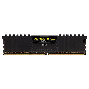 Corsair Vengeance LPX 16GB (2x8GB) DDR4 3600 (PC4-28800) C16 1.35V AMD and Intel Optimized Desktop Memory - Black