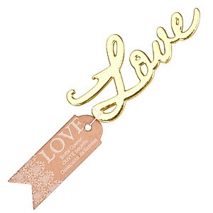 Yuokwer 12 pcs Love Shape Bottle Opener for Wedding Party Favor with Tags,Metal Beer Bottle Opener Wine and Beer Accessories for Wedding Party Birthday Baby Shower Favor Gift Souvenirs Decoration