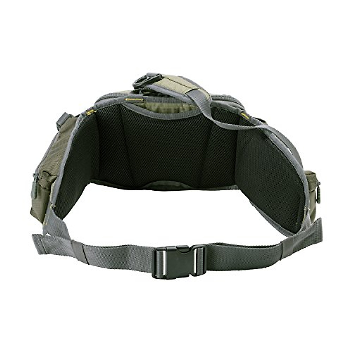 Allen Company Eagle River Lumbar Fly Fishing Pack - Water-Resistant Hiking Bag Perfect for Fly Fishing Gear, Equipment, and Accessories - 10" L x 5.5" W x 6" H - Green