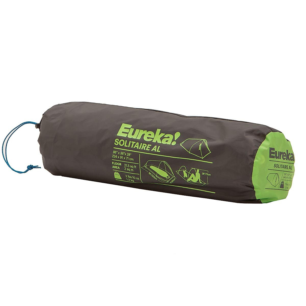 Eureka! Solitaire AL 1 Person, 3 Season, Camping and Backpacking Tent