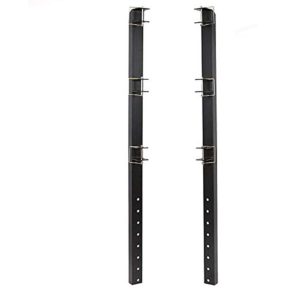 JMTAAT 3 Place Heavy Duty Trimmer Rack Holder Mount on Pickup/Trailer Weed-Eater Edgers Shaft Hedge Clippers Enclosed Gas Carrier New