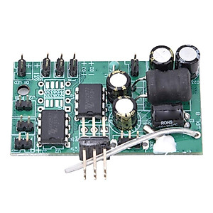 Tbest Remote Control Sound Speaker Group Circuit Board for B-14/B14K/B-24/B24K RC Car Model Accessories(Petrol Version) C24 Motor