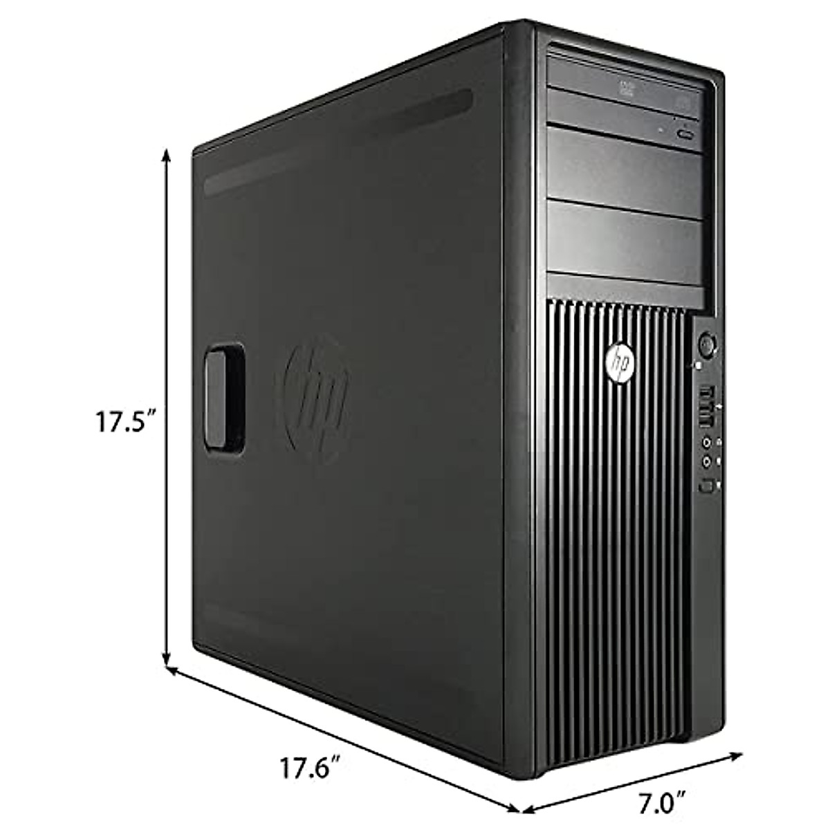 HP Z420 Workstation, Quad Core Xeon CPU upto 3.8GHz CPU, 16GB DDR3 RAM, New 240GB SSD & New 1TB HDD, Windows 10 Pro, USB 3.0, Nvidia Quadro 2000 1GB Video Card, WiFi (Renewed)