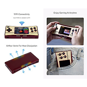 waveshare GPM280 Portable Game Console Compatible with Raspberry Pi Compute Module 4 Lite with WiFi Connectivity without Compute Module and TF card