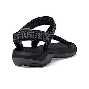 Teva Women's Hurricane XLT2 Sandal, Etching Black/Grey, 11