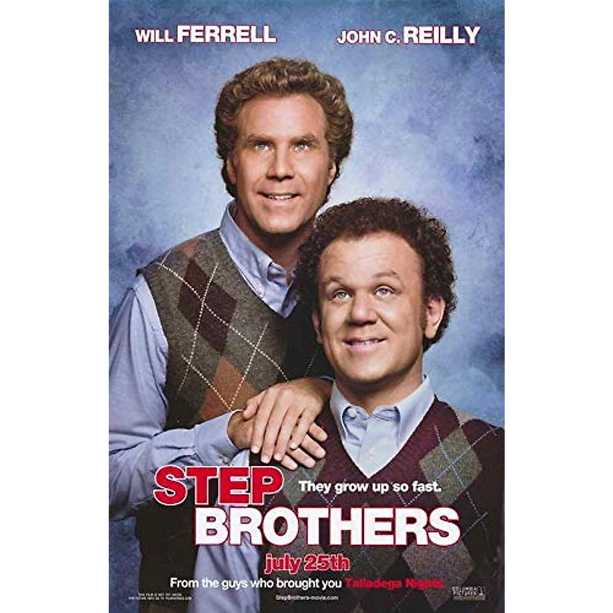 MariposaPrints 65685 Step Brothers Movie Will Ferrell, John C. Reilly Decor Wall 36x24 Poster Print