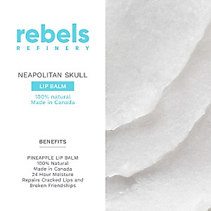 Rebels Refinery 3-Piece Pineapple-Shaped Lip Balm Bundle