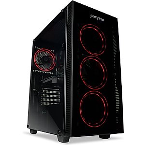Periphio Hydra Prebuilt Gaming PC Computer - GeForce GT 1030 (2GB) Graphics | Intel Core i5-6500 (3.6GHz Turbo) | 1TB Solid State SSD | 16GB DDR4 RAM | Windows 10 Gaming Desktop | WiFi + BT (Renewed)