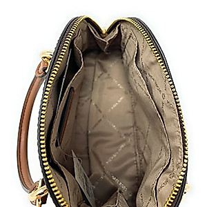 Michael Kors Jet Set Travel XS Dome Satchel Signature Brown PVC…