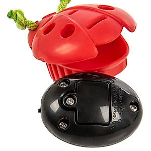 SmartyKat Instincts Rowdy Rumbler Ladybug Interactive Automatic Cat Toy, Battery-Powered - Red, One Size