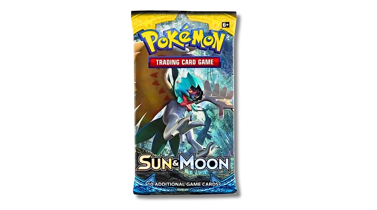 Pokemon Sun & Moon Booster Pack Set - 5 Artworks