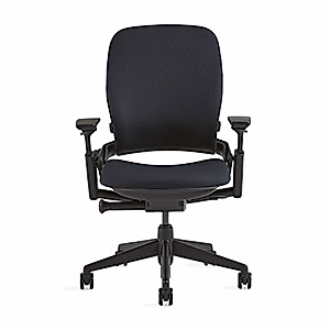 Steelcase Office Chair, Black - 5" Cylinder