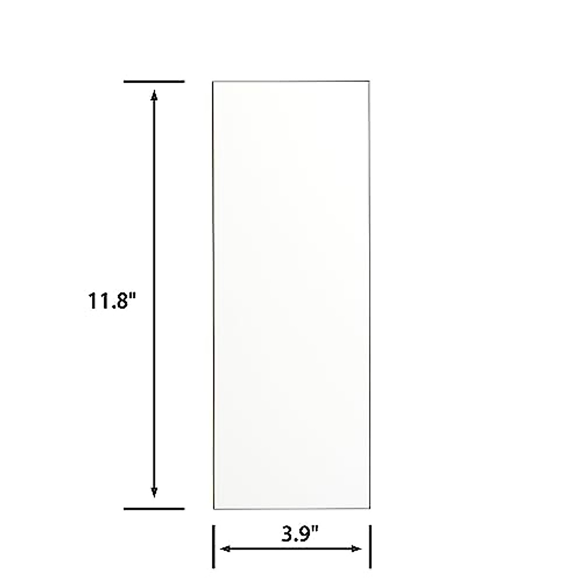 Avant Decor | Sample Tile | Stone Composite Subway Solid Color Tiles | Peel and Stick Kitchen Backsplash Tiles | Wall Tiles | 4” x 12” | Bex Metro Matte Cotton