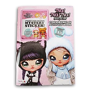 Show-Offs Na Na Na Surprise Coloring and Activity Book with Over 30 Stickers and One Large Mystery Sticker