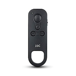 JJC Bluetooth Wireless Remote Control Shutter Release for Canon EOS R100 R50 R R3 R5 R6 II R7 R8 R10 RP M50 M6 Mark II M200 6D Mark II 90D Rebel SL3 SL2 T8i T7i V10 G7X Mark III G5X Mark II SX70HS