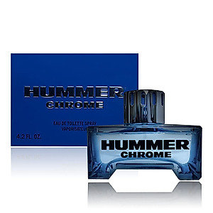 Hummer Chrome Cologne for Men EDT 4.2 oz