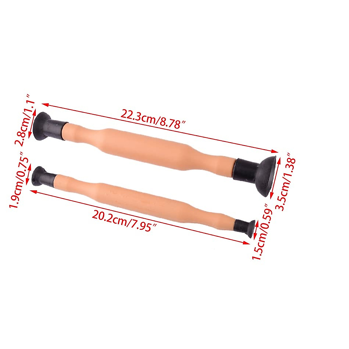 LETAOSK 2pieces Engine/Motor Valve Lapping Hand Tools Lapper Grinding Paste Cylinders Piston Suction Cup