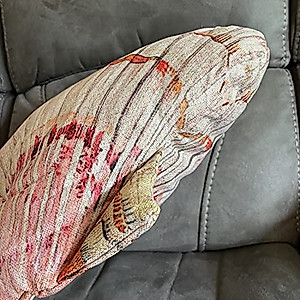 Seashell Shape Pillow Decorative Cushion for Sofa Chair Couch Bed