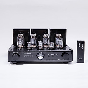 Willsenton R8 KT88/EL34 x4 Tube Amplifier Integrated AMP Power Amplifier Headphone Replaceable Basic Meter (Black)