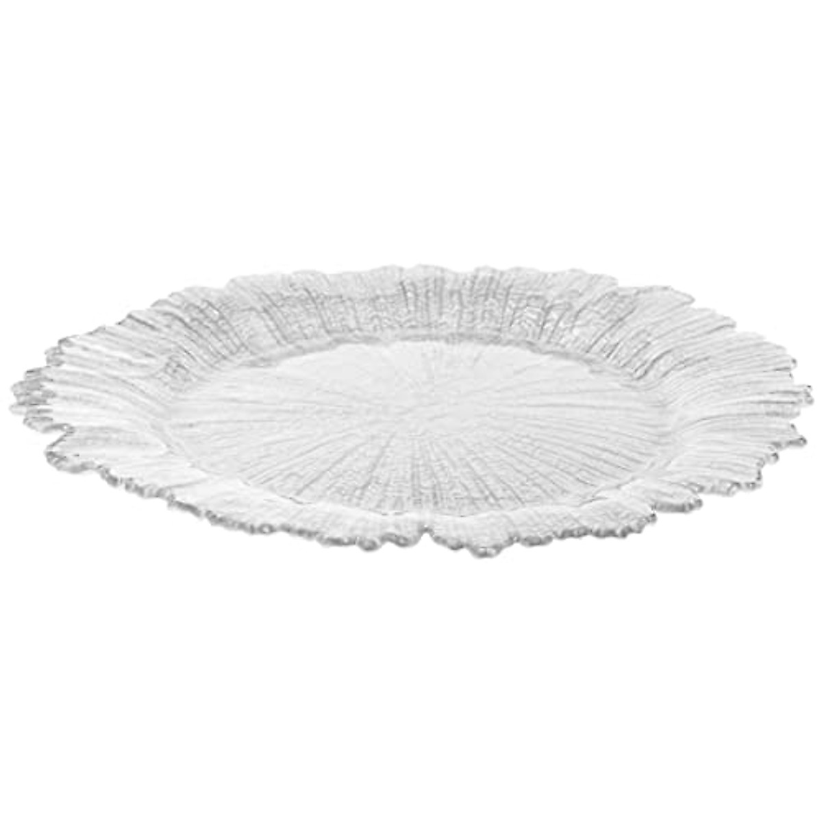 ChargeIt by Jay Reef Charger Plate, Silver, Diameter: 13.5 Inch (1470111)