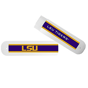 Siskiyou Sports NCAA LSU Tigers Unisex Travel Set Toothbrush and Travel Case, White, One Size