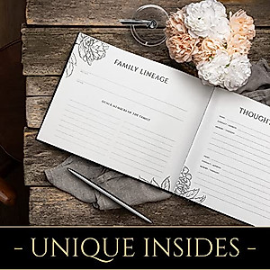Black Loving Memory Guest Book, Floral Design Funeral Guestbook with Pen, Memorial Service Guest Book, Memorial Guest Book, Memorial Book, Funeral Book, Signature Book, Funeral Book Guest (FGB001)