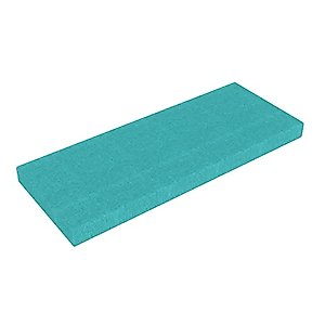 ROFIELTY Bench Cushion 30 inch, Soft Comfortable Bench Cushions for Indoor Furniture, Durable Stain Resistant Outdoor/Indoor Bench Seat Cushion, Window seat Cushions (30x14x2.5, Blue)