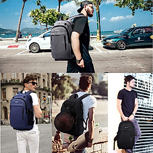 Gudui College Laptop Backpack School Student Bookbag USB Basketball Backpack With Lock