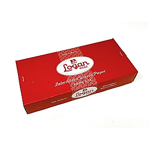 Logan Interfolded Dry Wax Paper Grease Proof Deli Paper 12 Inch x 10 3/4 Inch-, 500 Count (500 Count)