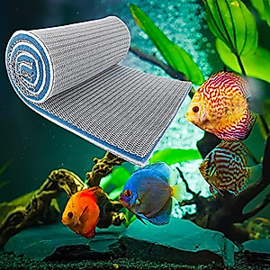 Eagles 8D Aquarium Filter Media,11.8 x 47.2 Inches Pond Filter Medi for Fish Tank and Pond, Washable and Reusable Koi Pond Filter Pad 8-Layer Super Filtering Effect Fish Pond Filter