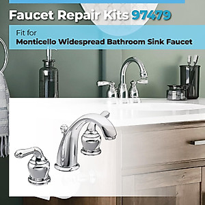 97479 Faucet Stem Extension Kit Replacement for Moen Monticello Replacement Parts Faucet Extension