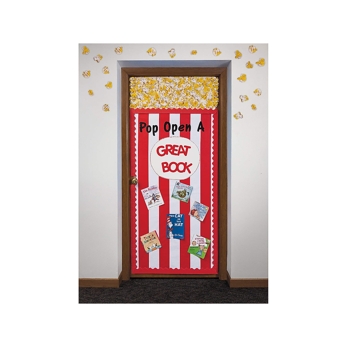 Pacon Bordette Decorative Border, 2.25" X 50 Ft Roll, Flame Red