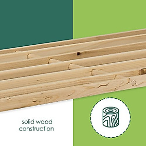 Home Basics 12 Pair / 3 Tier Wooden Shelves Shoe Rack