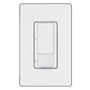 Lutron MS-OPS6M-DV-LA Maestro 6 Amp Dual Voltage Occupancy Sensing Switch, Light Almond