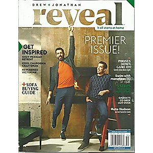 DREW + JONATHAN, REVEAL, IT ALL START AT HOME, PREMIER ISSUE ! WINTER, 2020