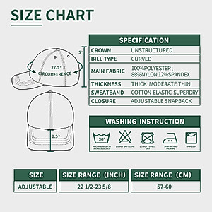 zowya Quick Drying Outdoor Sport Hat Unstructured UPF40+ Running Cap for Men Women Waterproof Breathable Charcoal Gray